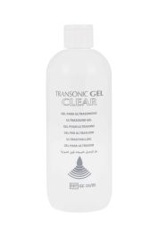 Transonic Clear colourless ultrasound gel 500 ml